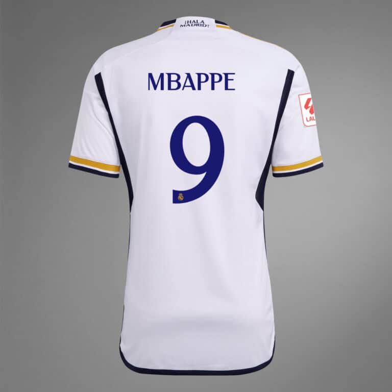 Kylian Mbappé, numéro 9 du Real Madrid - officiel