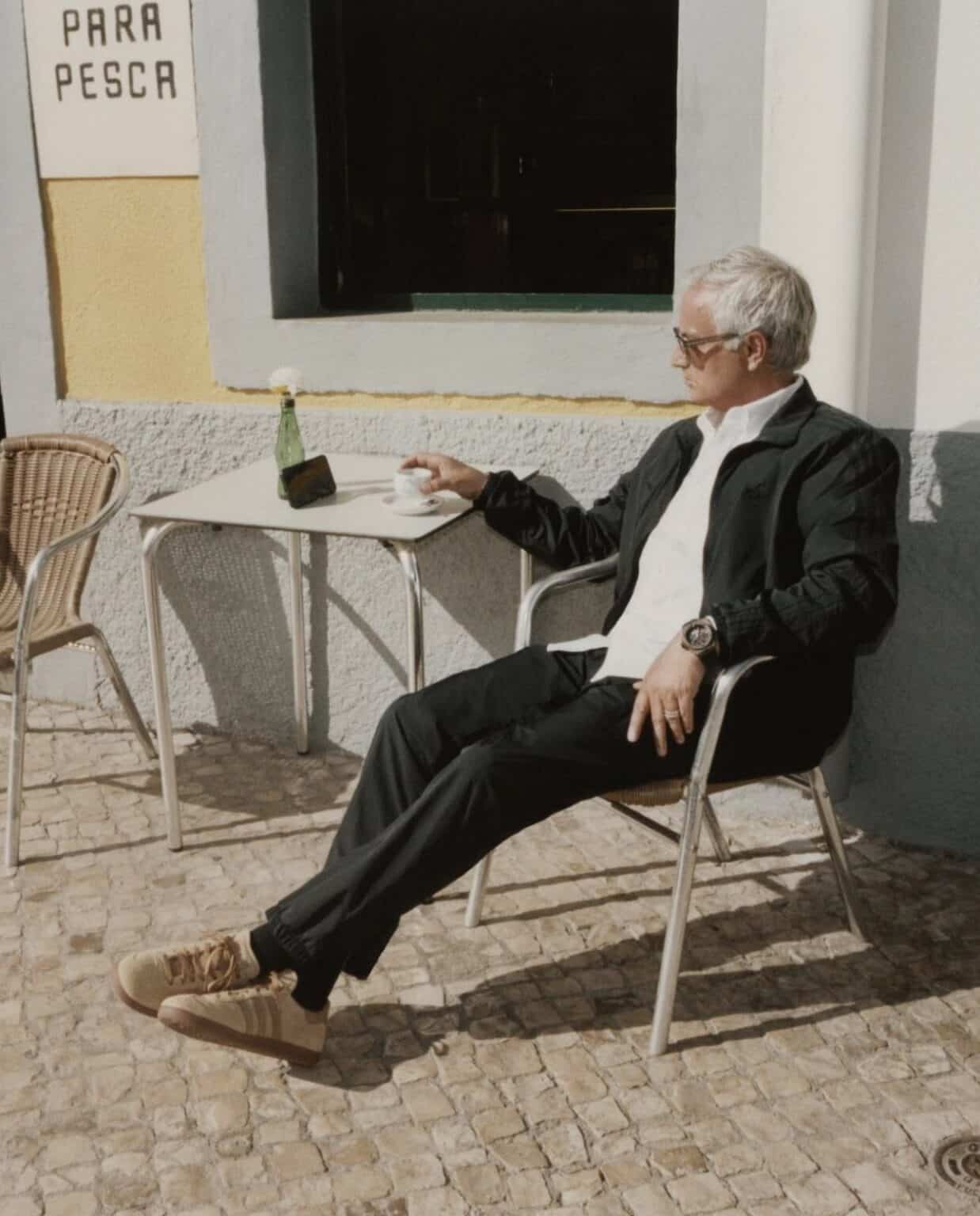 Une paire d'adidas Samba spéciale pour José Mourinho