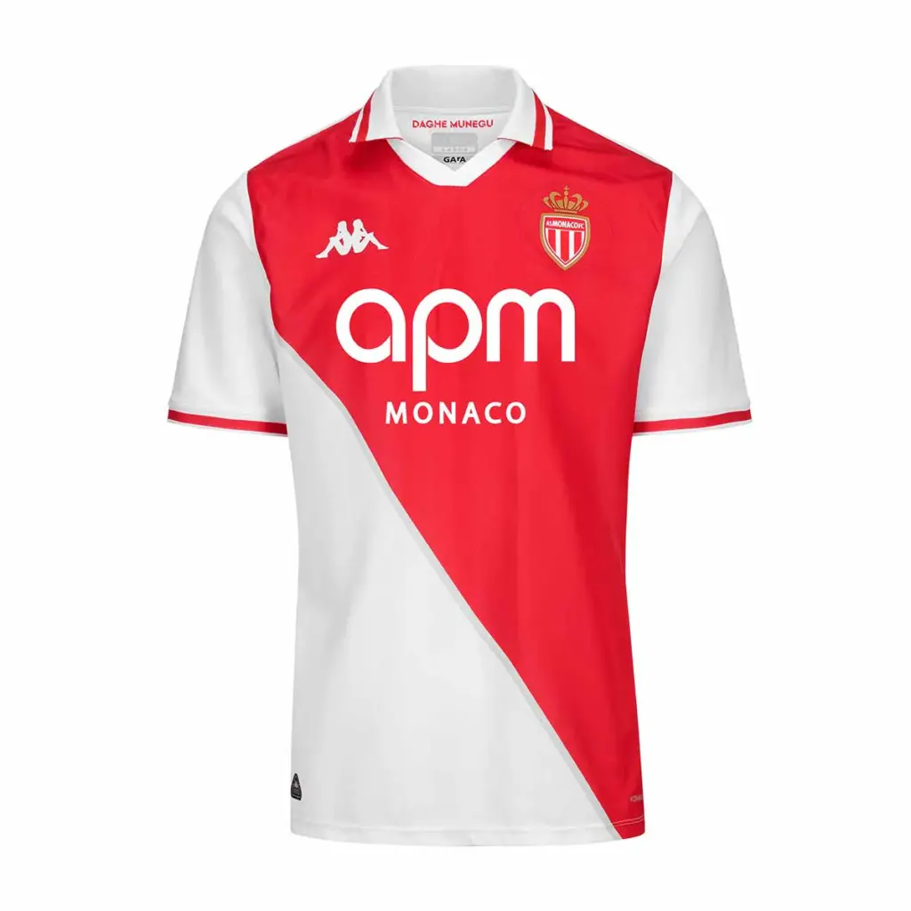 Monaco : un maillot spécial de Kappa pour les 100 ans du club