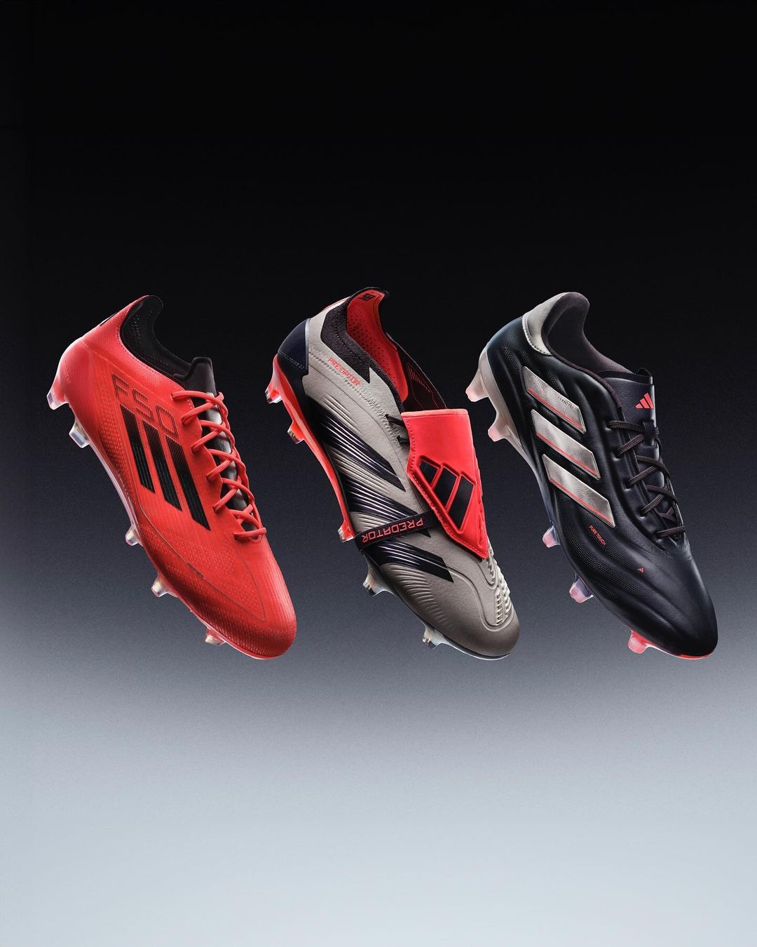 Crampon adidas : un nouveau coloris pour la F50, Predator, COPA