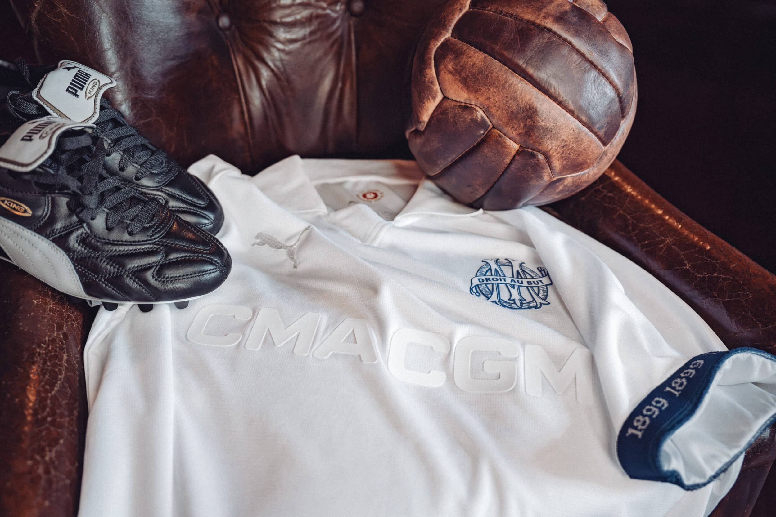 Maillot OM : une tenue anniversaire pour les 125 ans du club