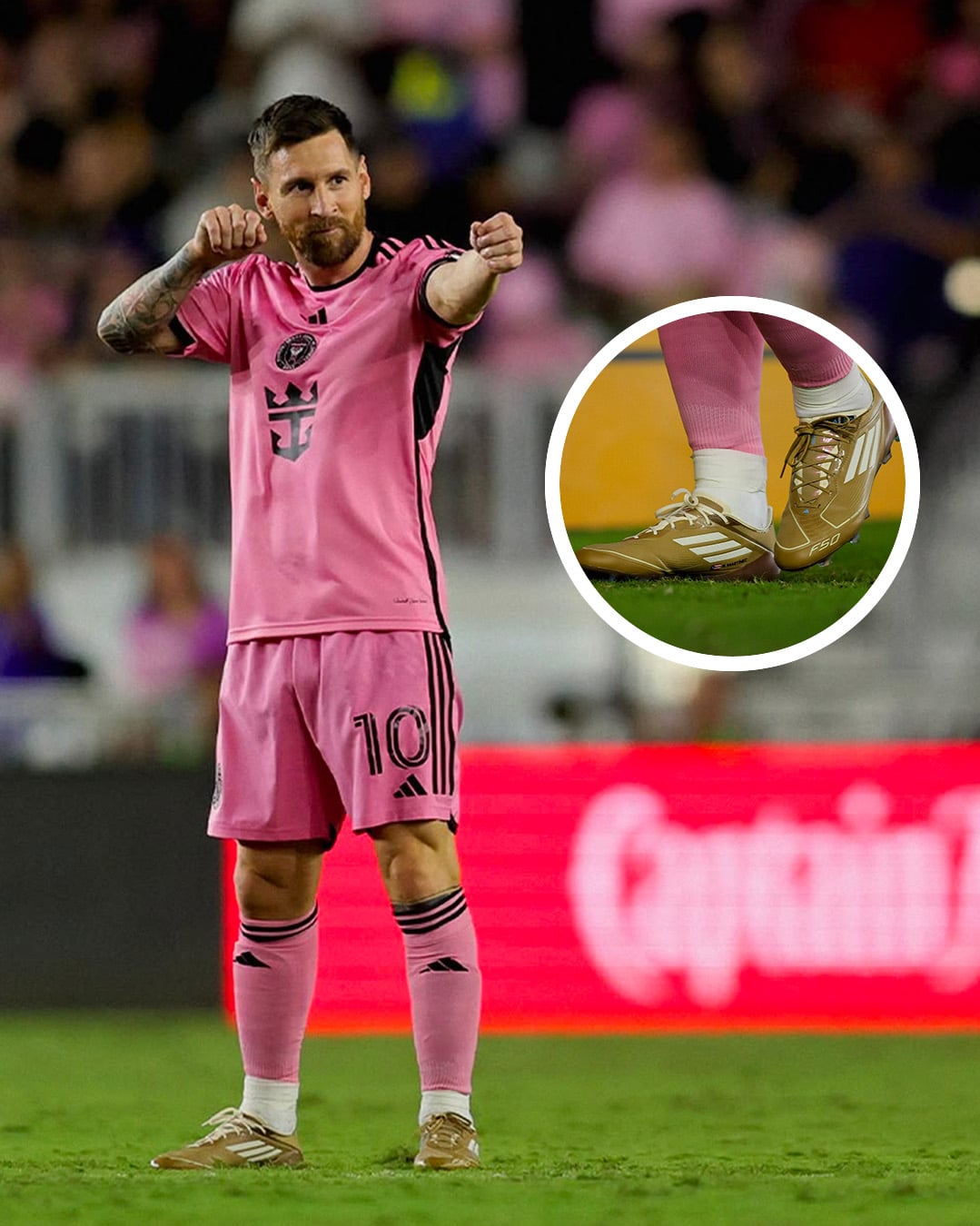 Lionel Messi : une paire signature imaginée par Bad Bunny