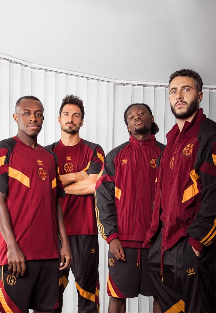 La Roma et adidas Originals dévoilent une collection lifestyle