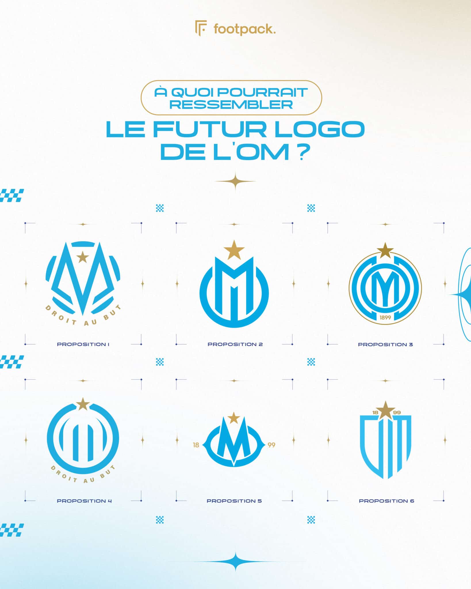 À quoi pourrait ressembler le nouveau logo de l'OM