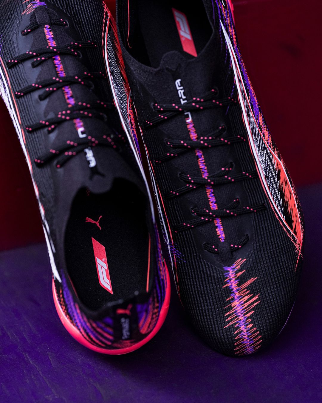 Crampons PUMA : une Ultra inspirée du GP de F1 de Las Vegas