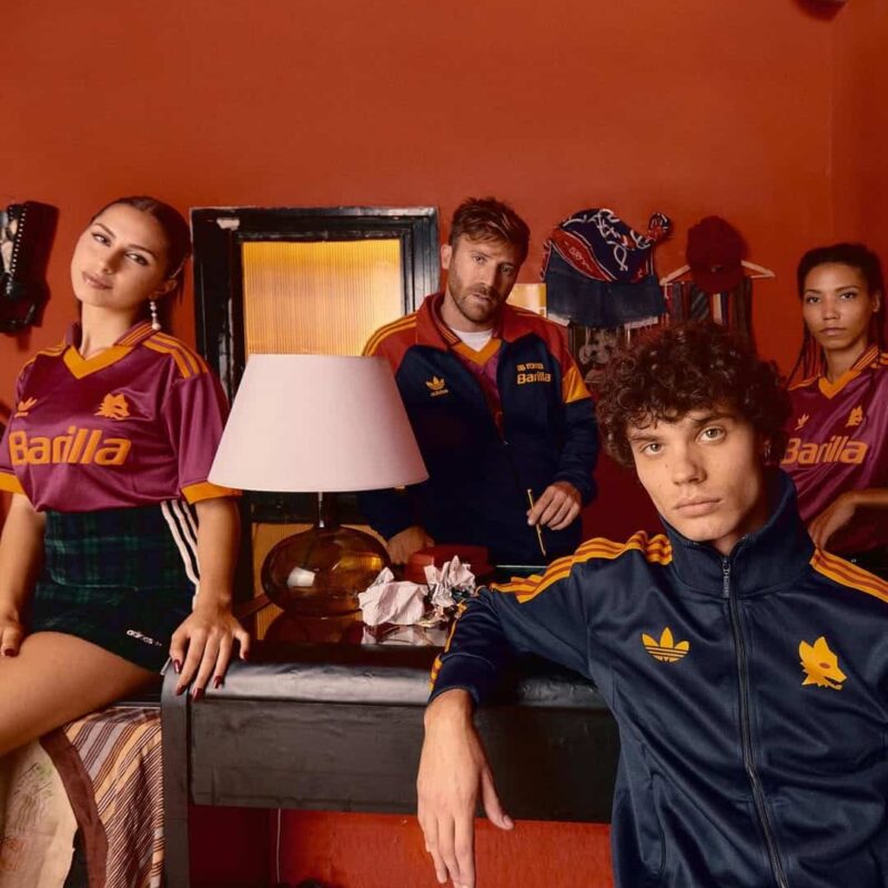 L'AS Roma réédite un ancien maillot avec une collection lifestyle