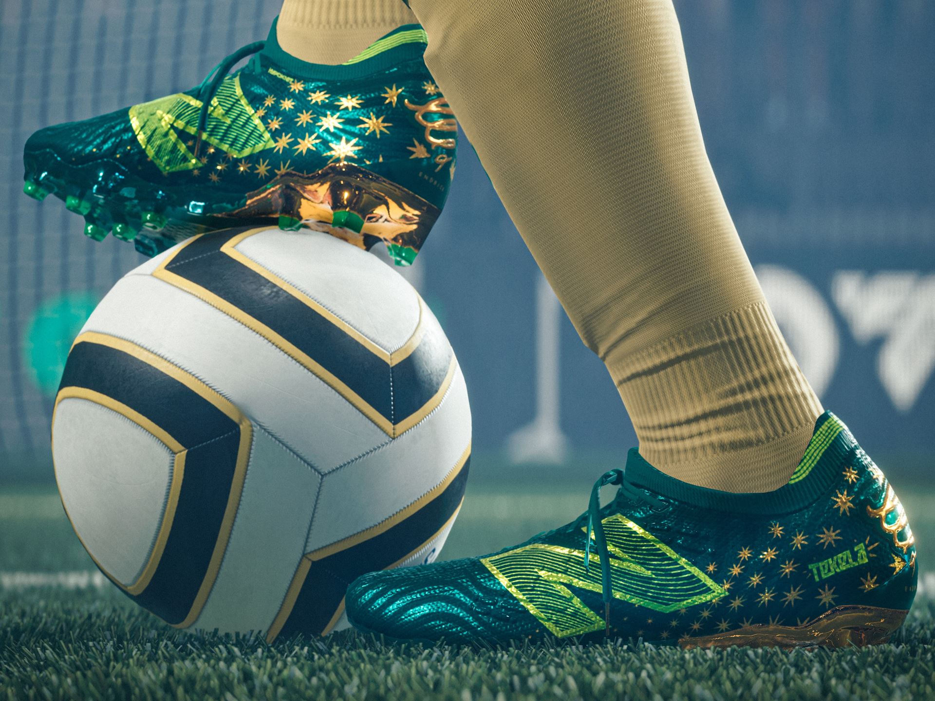 Endrick reçoit de nouveaux crampons exclusifs par New Balance