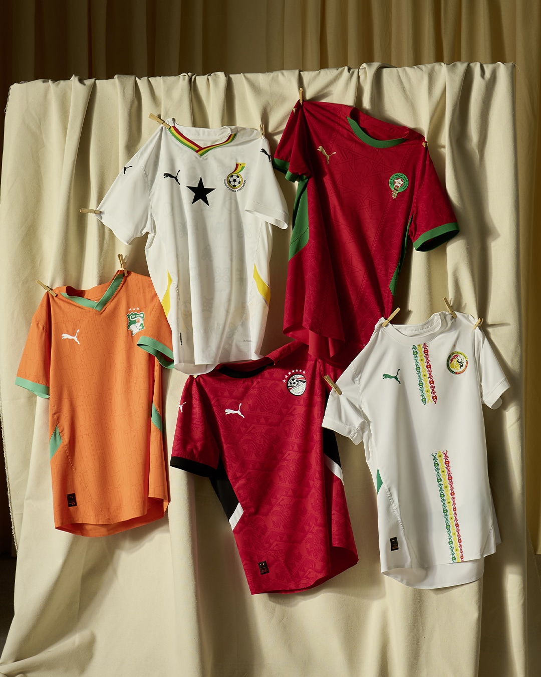 CAN 2025 : tous les maillots, pays par pays