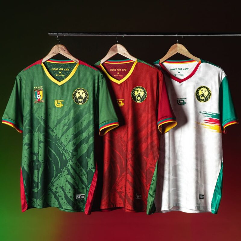 Le Cameroun sort son nouveau maillot pour 2025