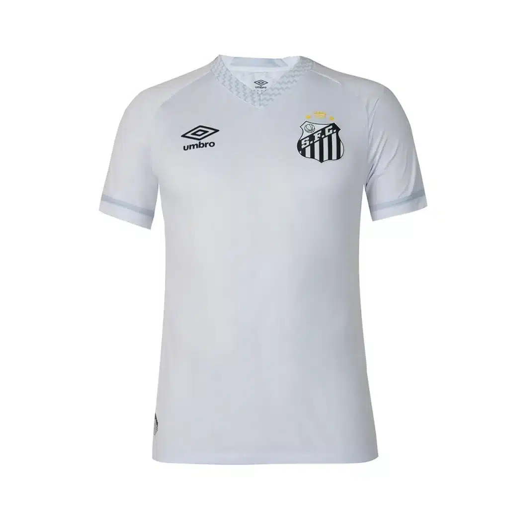 Le maillot 2025/26 de Santos, dévoilé par Umbro, porté par Neymar