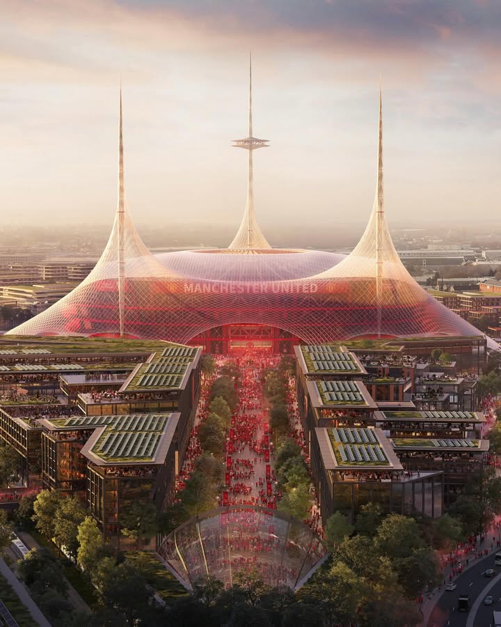 Un nouveau stade de 100 000 places pour Manchester United