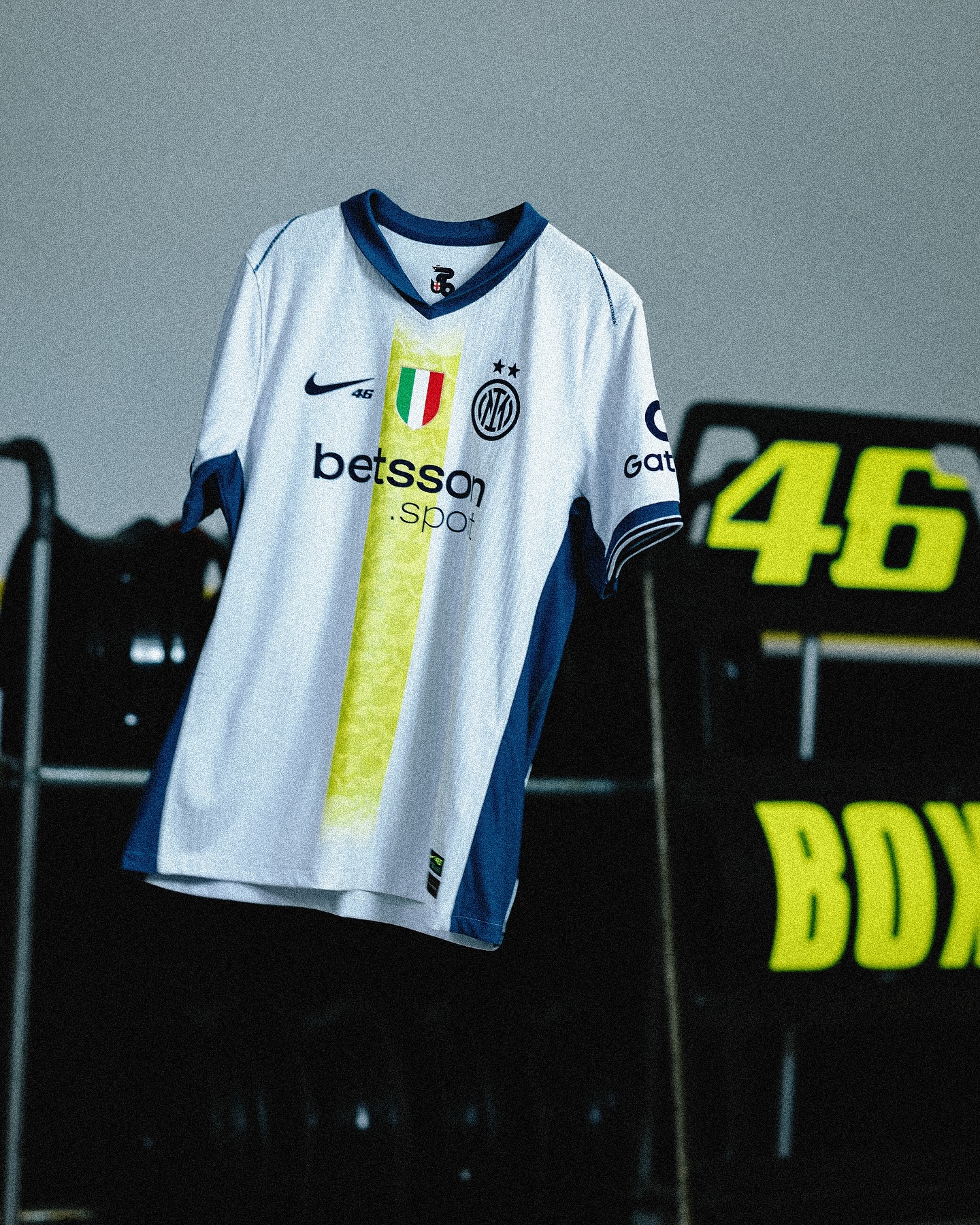 Inter Milan : un maillot spécial en l'honneur de Valentino Rossi