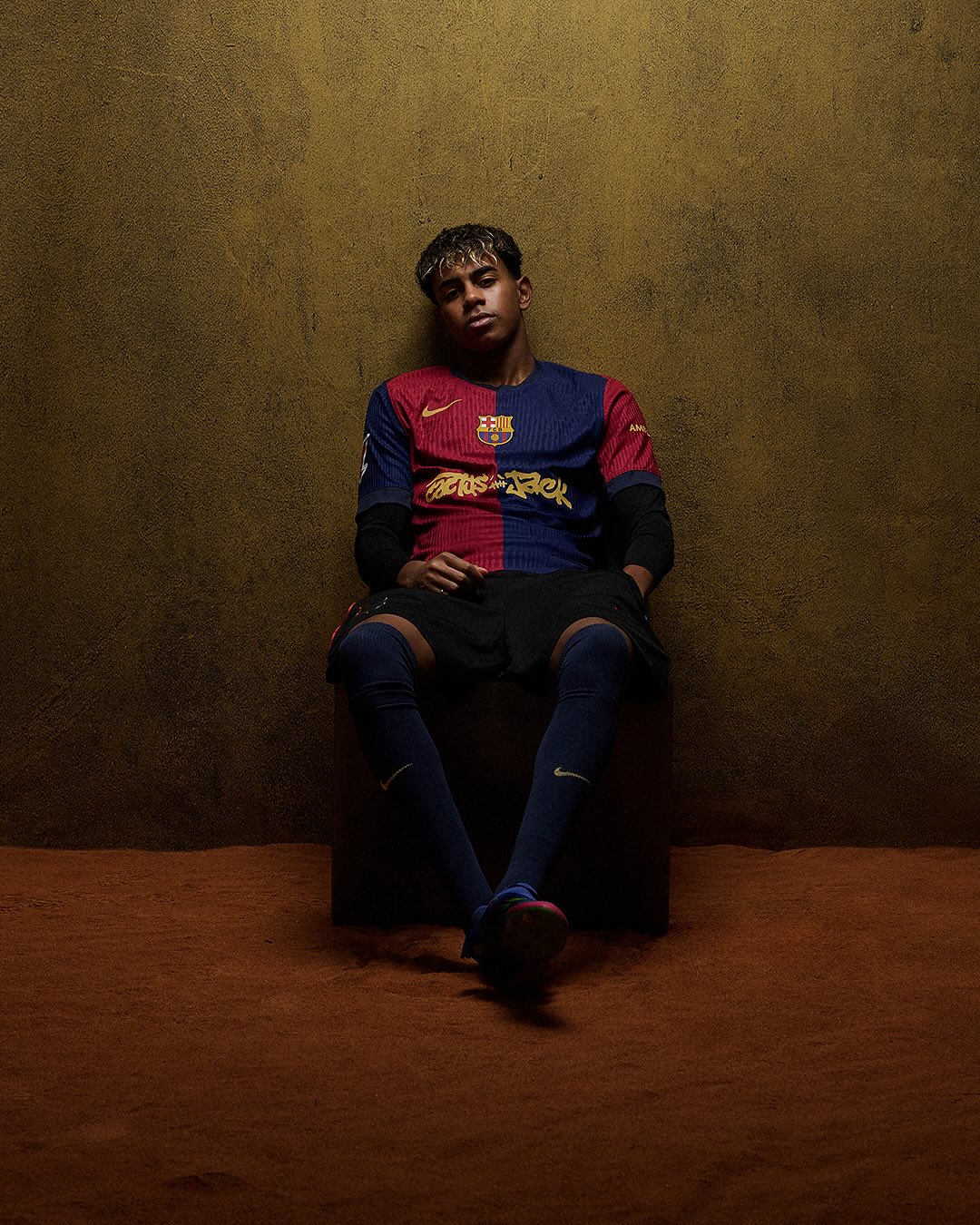 Travis Scott sur les maillots du Barça pour le Clasico