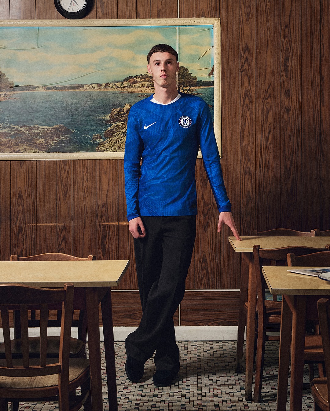 Maillot de Chelsea 2025-26 : l'architecture de Londres en clin d'oeil