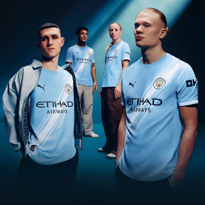 Manchester City dévoile son maillot 2025-2026 avec PUMA