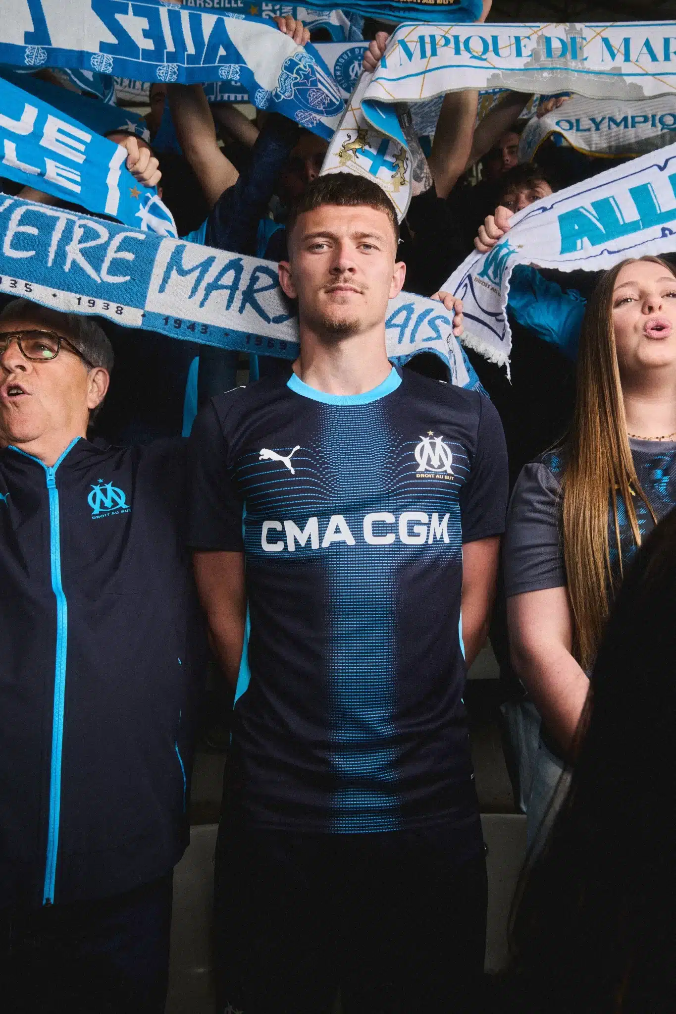 Maillot OM : la croix d'azur inspire le maillot extérieur 2025-2026