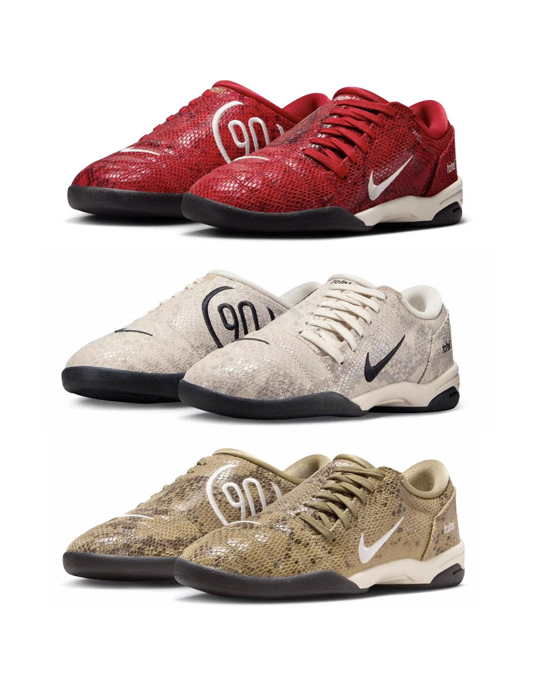 Nike transforme la Total 90 III avec un effet peau de serpent