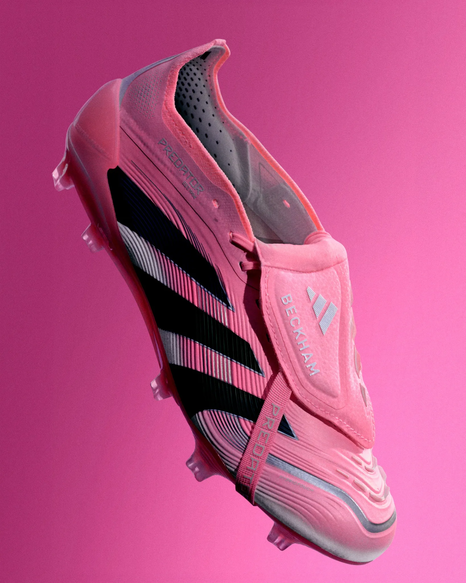 David Beckham reçoit une Predator rose inédite et exclusive