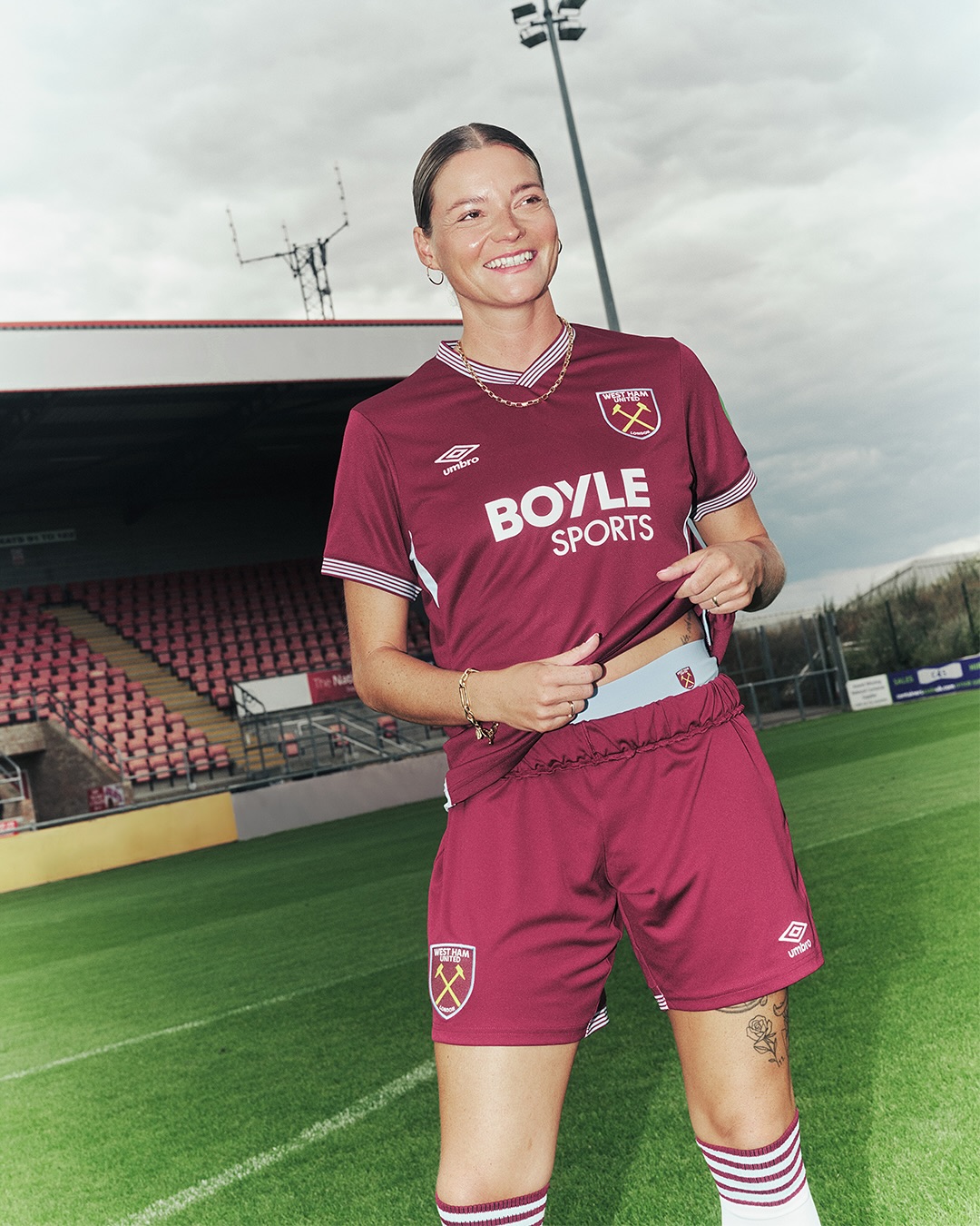 Des sous-vêtements menstruels intégrés aux shorts à West Ham