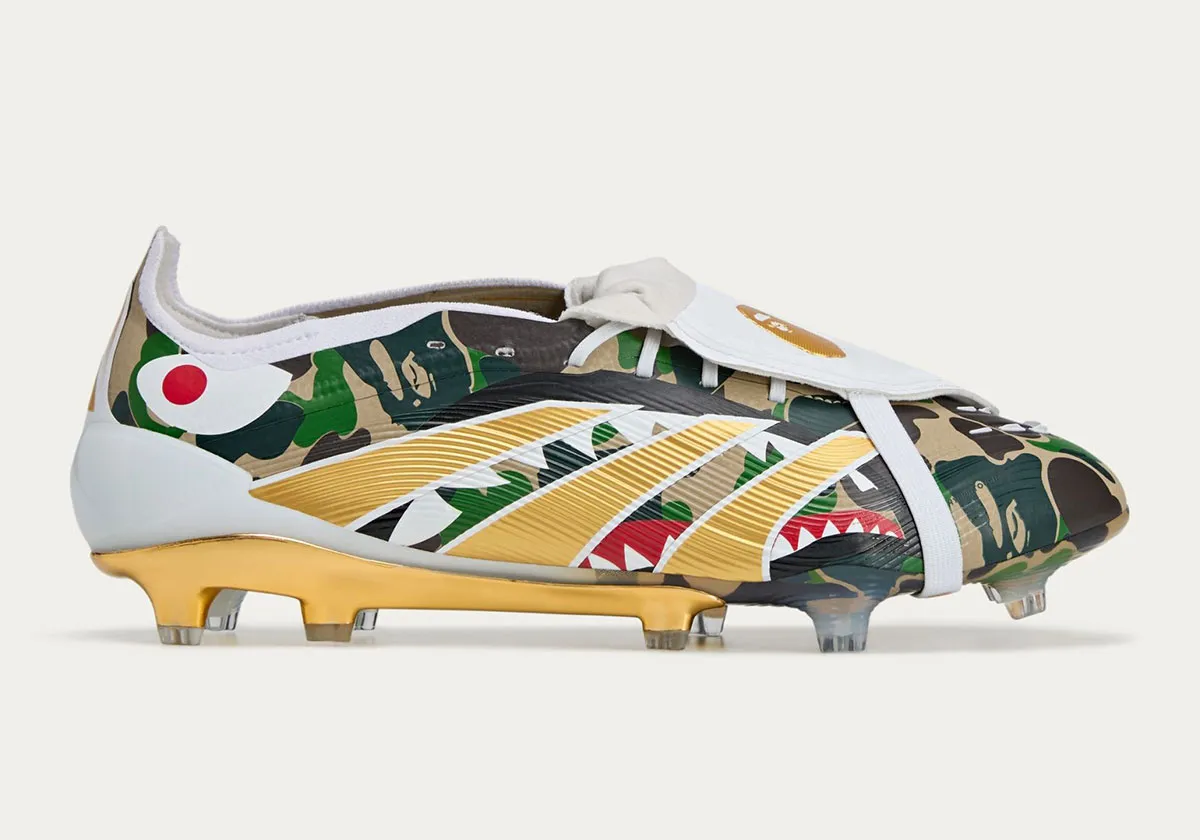 BAPE et adidas dévoilent une Predator et une F50 incroyables