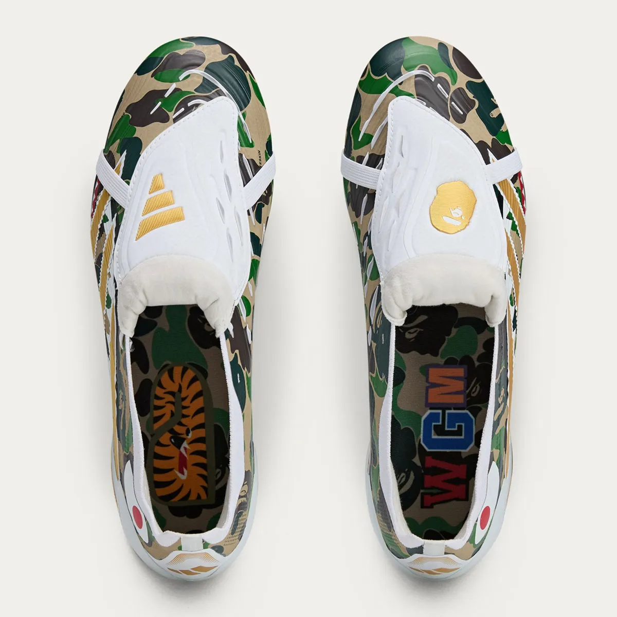 BAPE et adidas dévoilent une Predator et une F50 incroyables