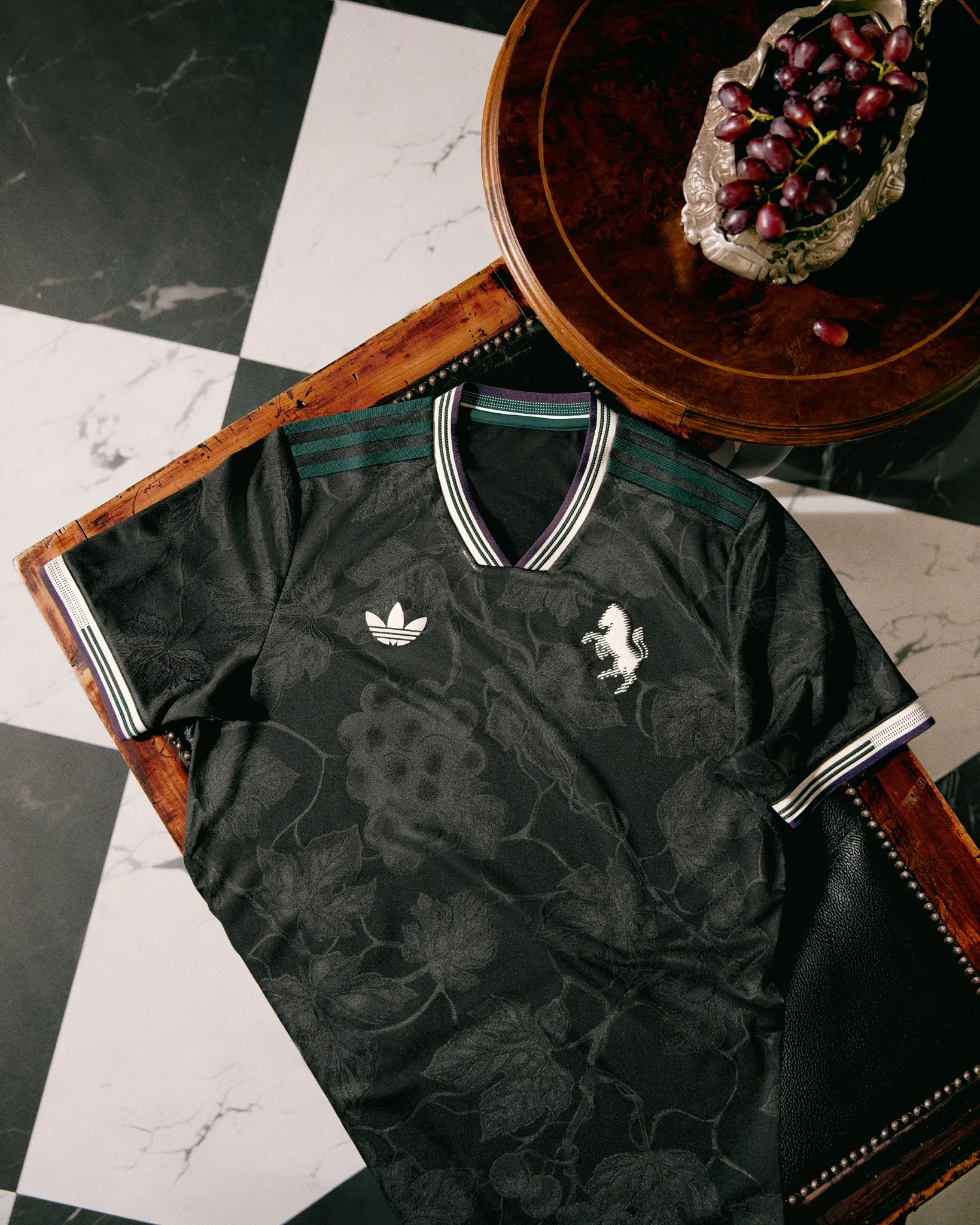 Quand les vignes du Piémont inspirent le maillot third de la Juve