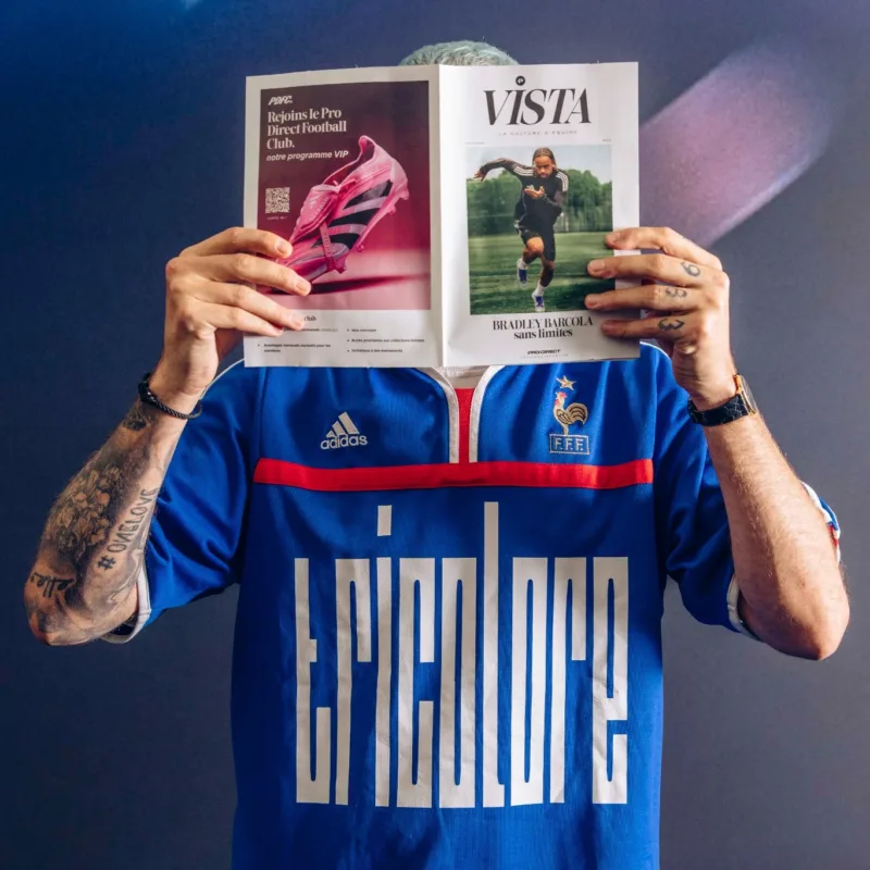 Vista : Pro:Direct Soccer, adidas et footpack lancent un magazine