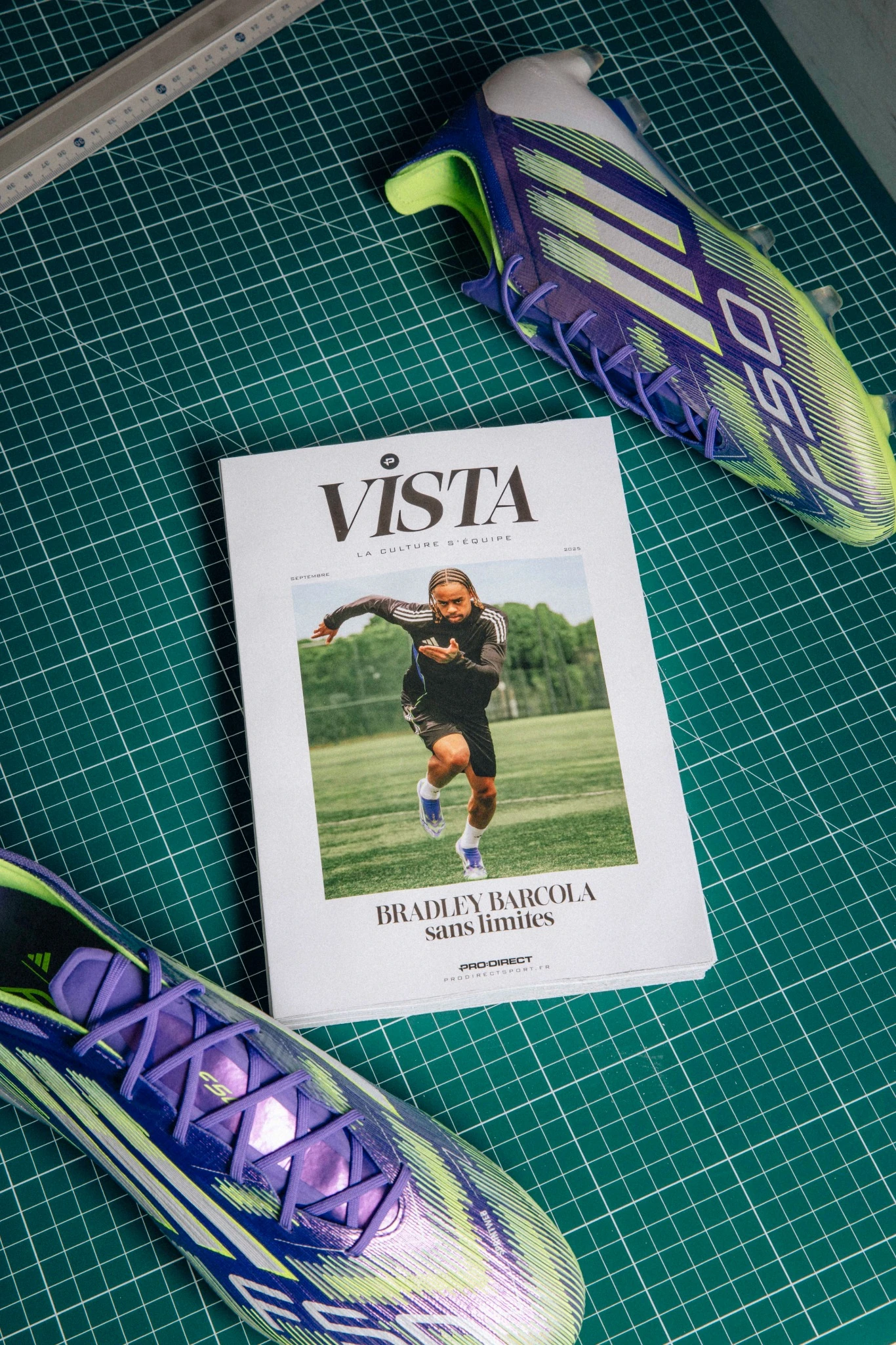 Vista : Pro:Direct Soccer, adidas et footpack lancent un magazine