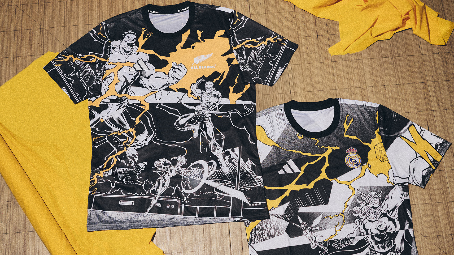 adidas : une collection inspirée de Marvel pour le Real Madrid