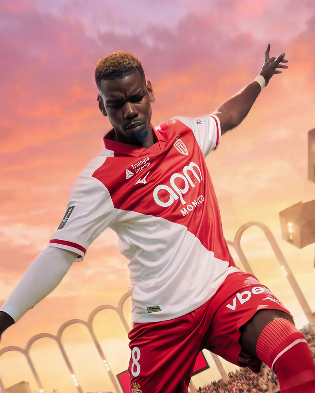 Un nouveau maillot 2026-2027 pour Monaco, imaginé par Mizuno