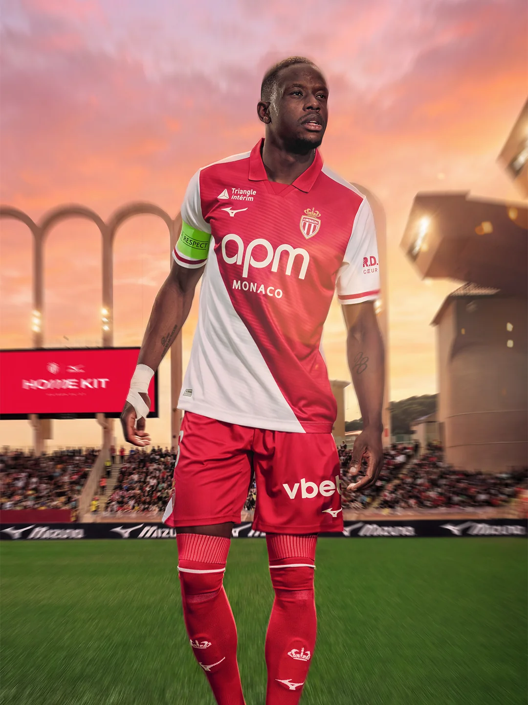 Un nouveau maillot 2026-2027 pour Monaco, imaginé par Mizuno