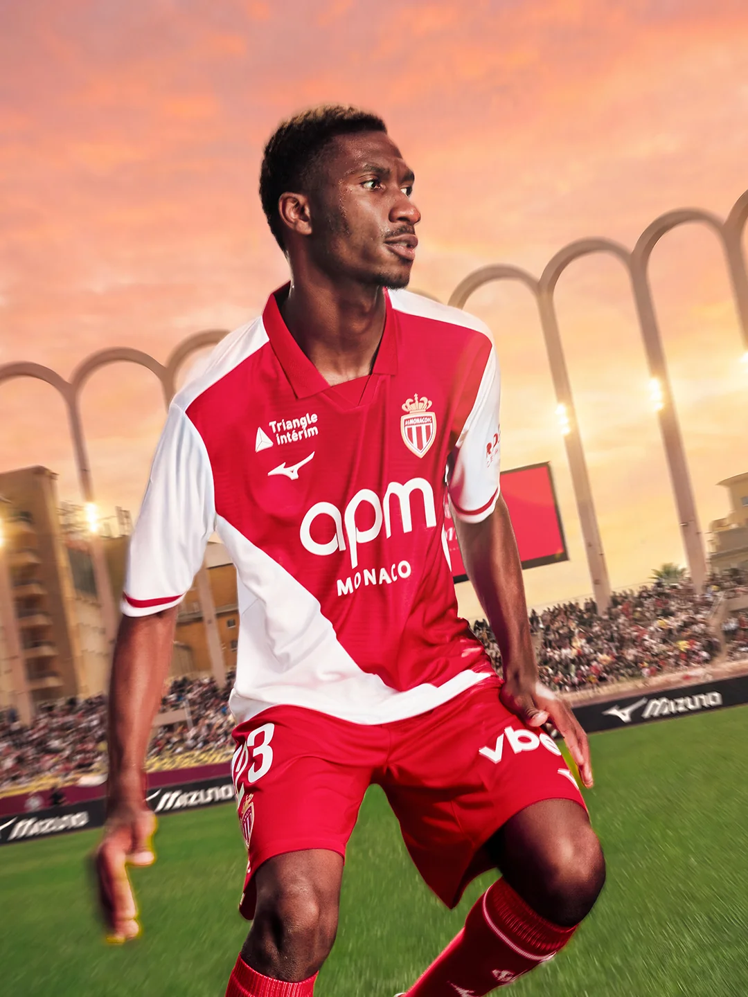 Un nouveau maillot 2026-2027 pour Monaco, imaginé par Mizuno